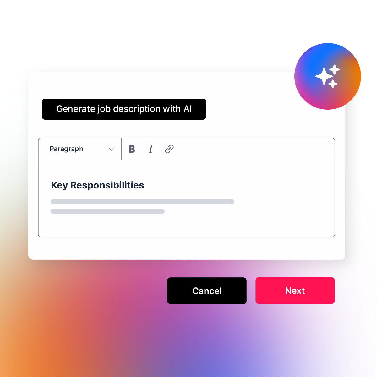 Create Job Descriptions in Seconds Using AI Hiring Tool - Iris By Qureos